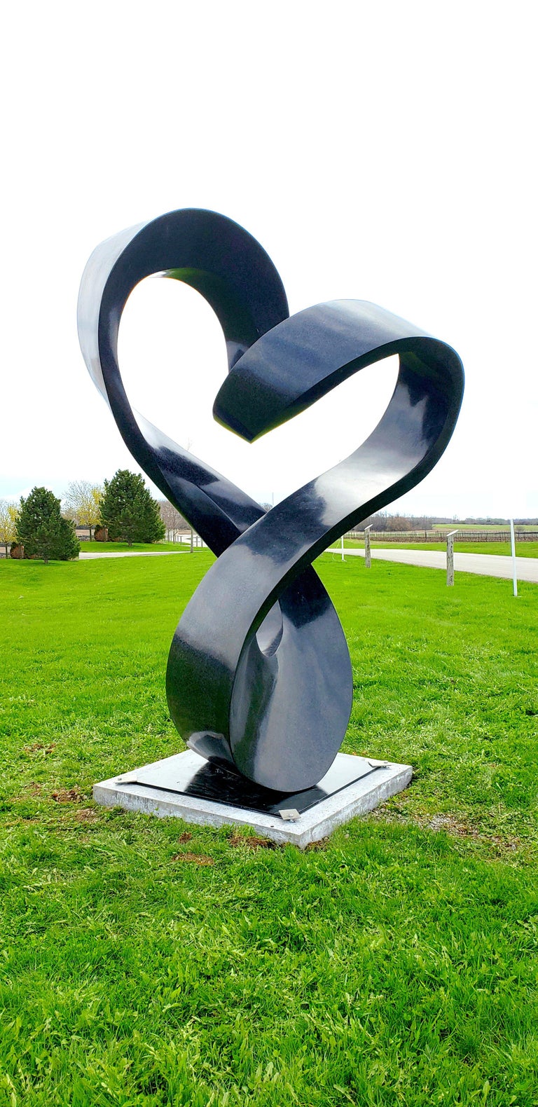 Jeremy Guy - Overture - large, smooth, engineered black granite ...