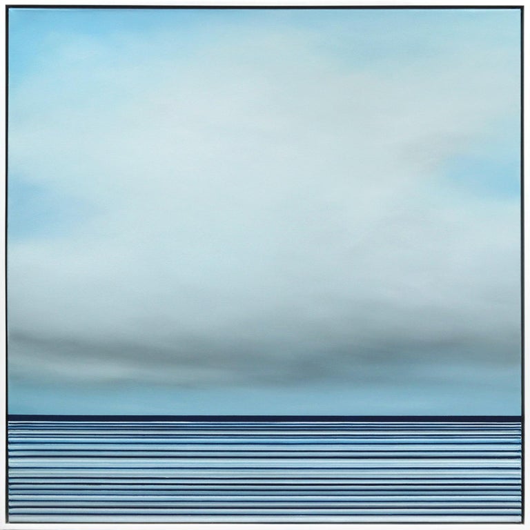 Jeremy Prim - "Untitled No. 697" - Original Framed Oil Abstract ...