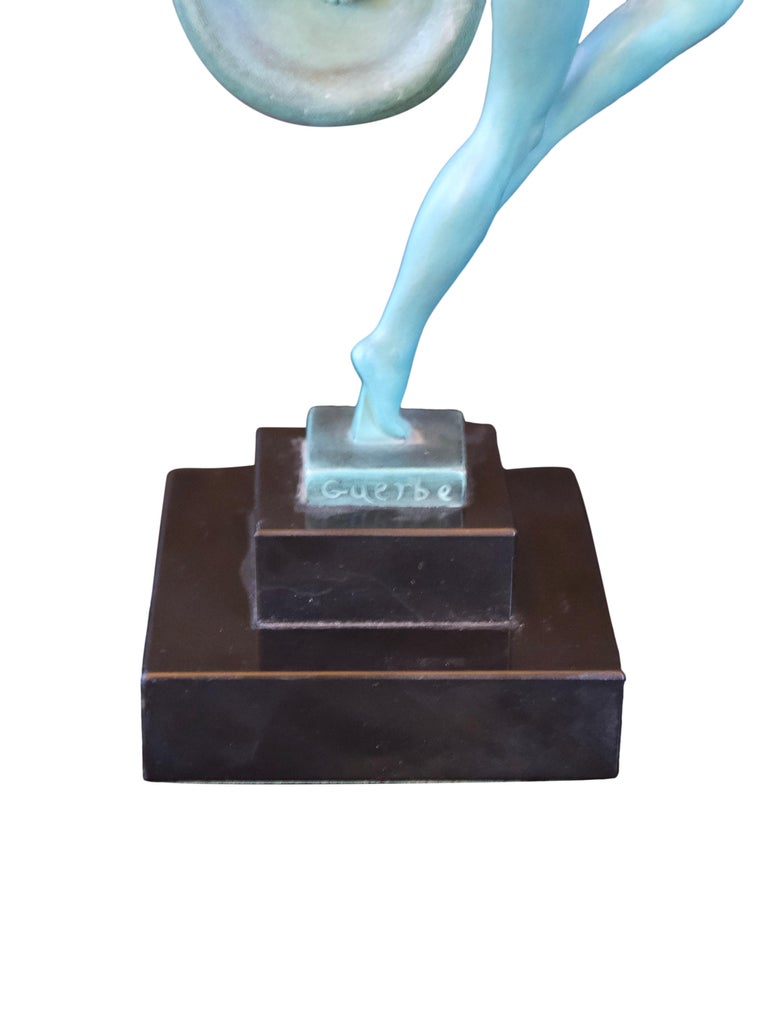 Jericho Vintage Art Deco Sculpture from Raymonde Guerbe by Max Le ...