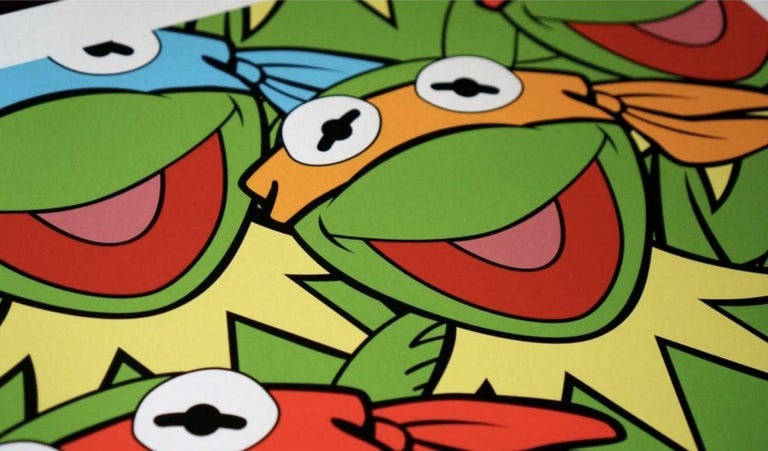 Jerkface - Kermit and Ninja Turtles For Sale at 1stDibs | kermit roller