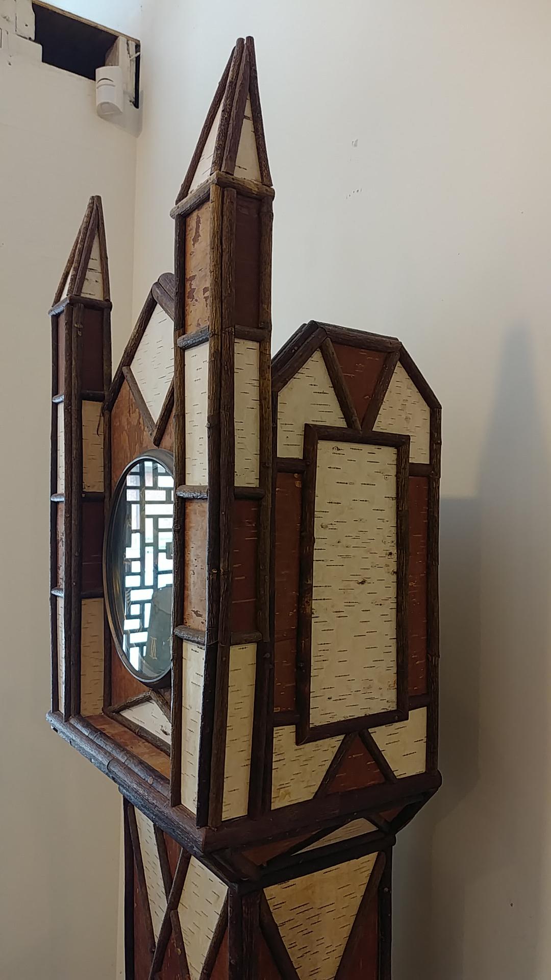 Jerry and Jessica Farrell Adirondack Grandfather Clock For Sale at ...