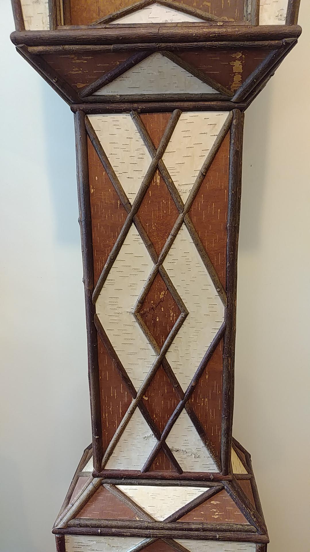 Jerry and Jessica Farrell Adirondack Grandfather Clock For Sale at ...