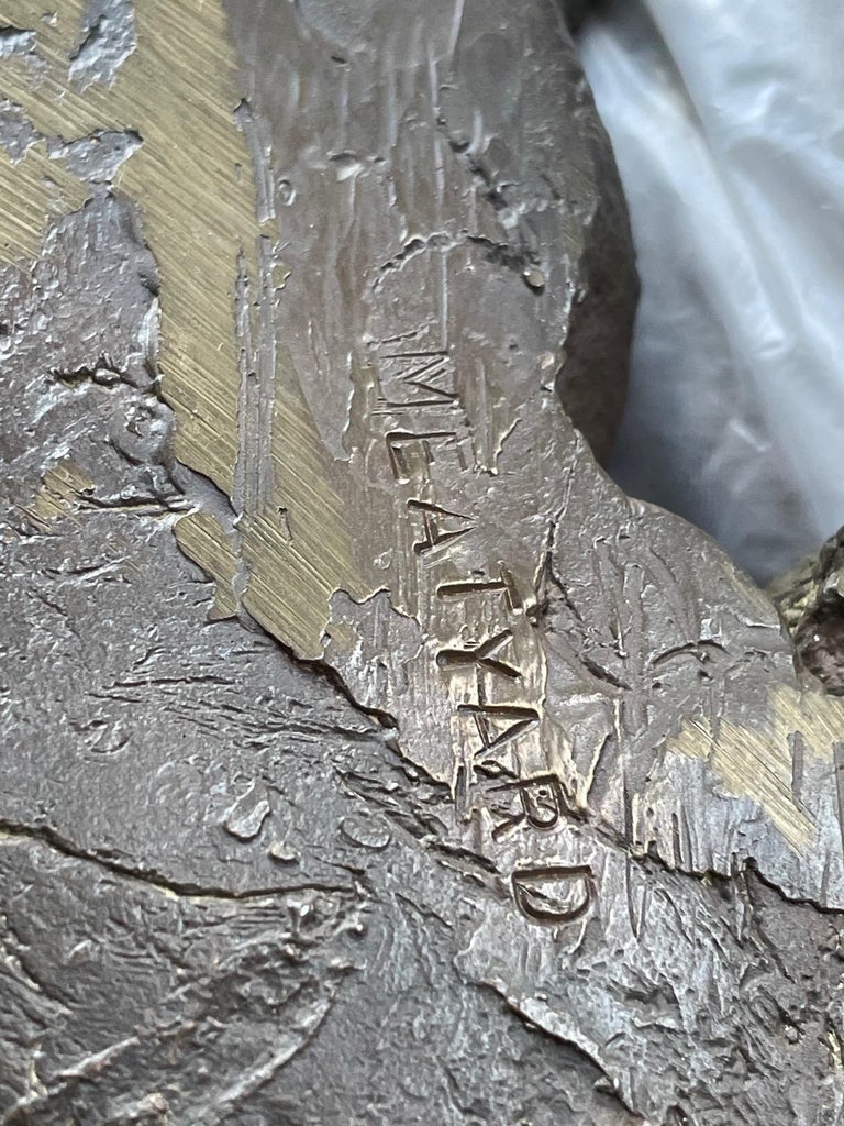 Jerry Meatyard Bronze Sculpture "Hydra" For Sale at 1stDibs