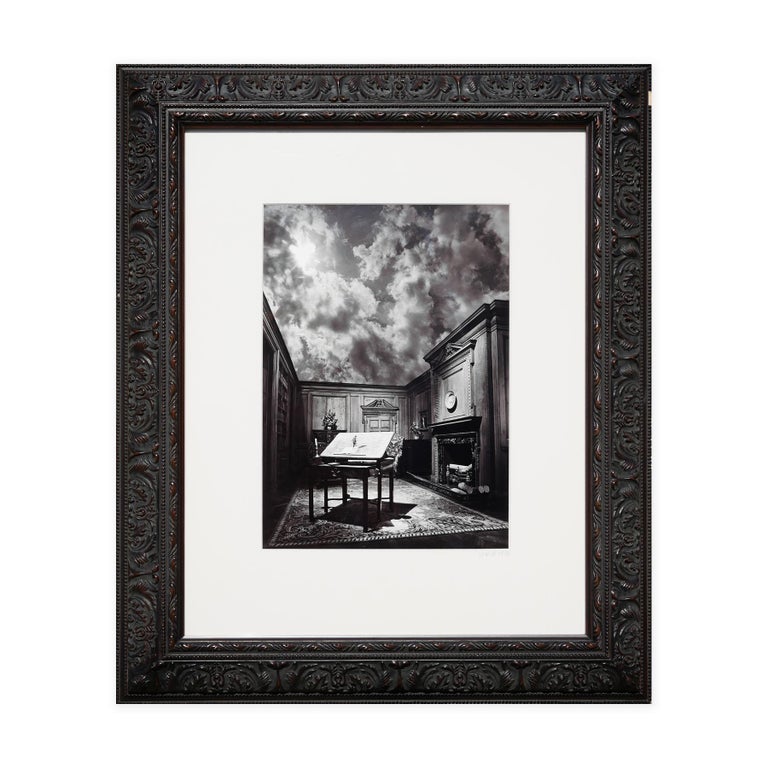 Jerry N. Uelsmann - "Untitled (Philosopher's Desk)" Black and White ...