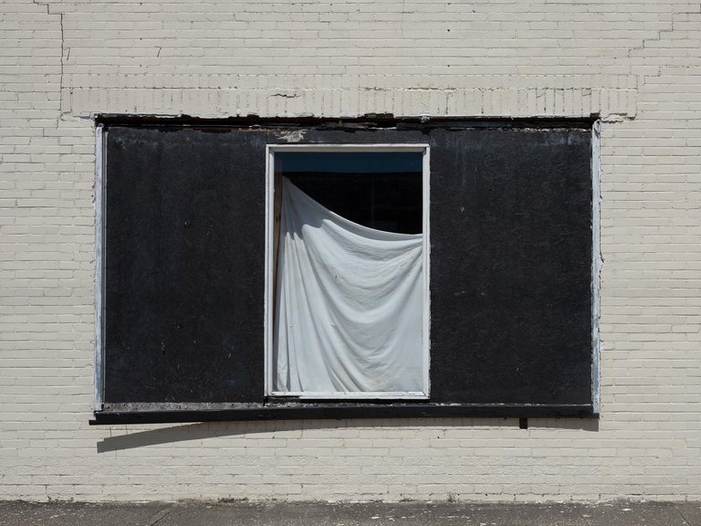 Jerry Siegel Window With Sheet Southern Documentary Photography Christenberry For Sale