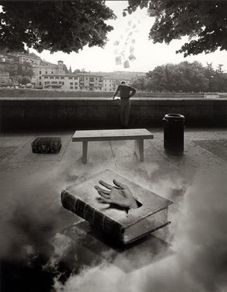 Jerry Uelsmann - Boat and Sphere 1982 at 1stDibs