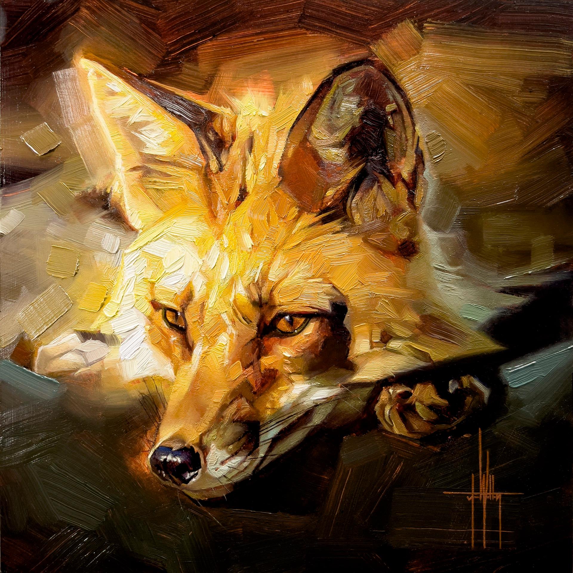 Jess Wathen - "Not Alone," Acrylic painting at 1stDibs