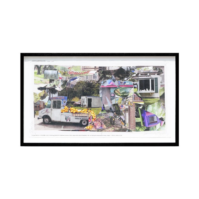 Jesse Lott - Contemporary Houston Street Scene Digital Mixed Media Art ...
