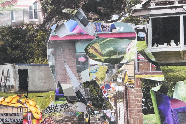 Jesse Lott - Contemporary Houston Street Scene Digital Mixed Media Art ...