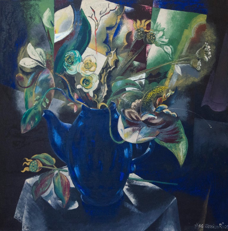 Jessica Rice - The Blue Teapot For Sale at 1stDibs