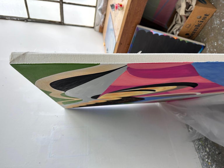Jessica Snow - Confluence - Still Life 1 (Abstract painting) For Sale ...