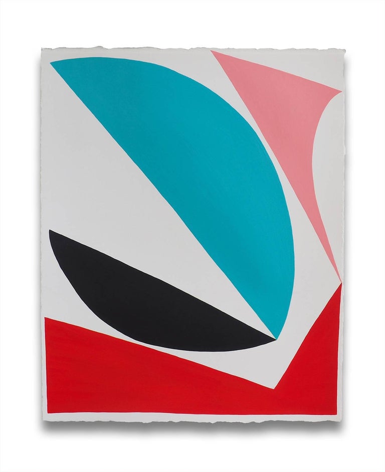 Jessica Snow - Cut Space (Abstract Painting) For Sale at 1stDibs