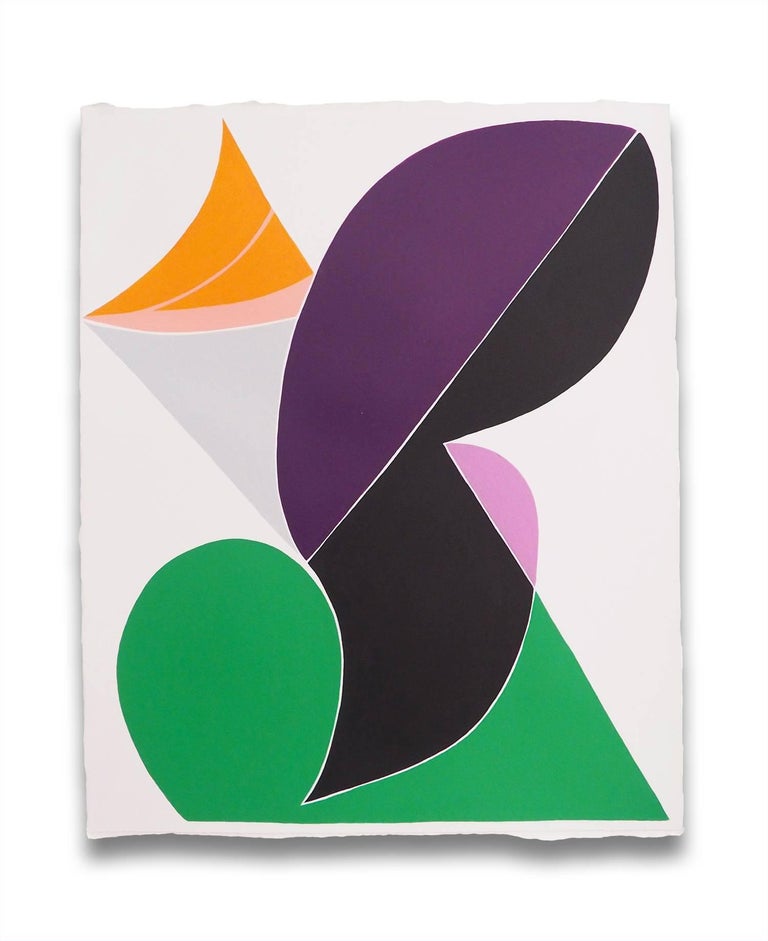Jessica Snow - Finite Field (Abstract painting) For Sale at 1stDibs