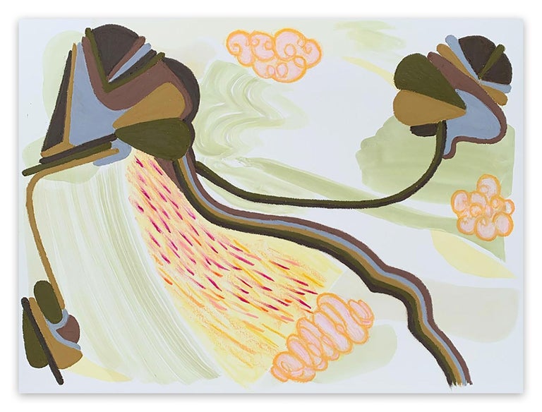 Jessica Snow - Minoan Stories 6 (Abstract painting) For Sale at 1stDibs