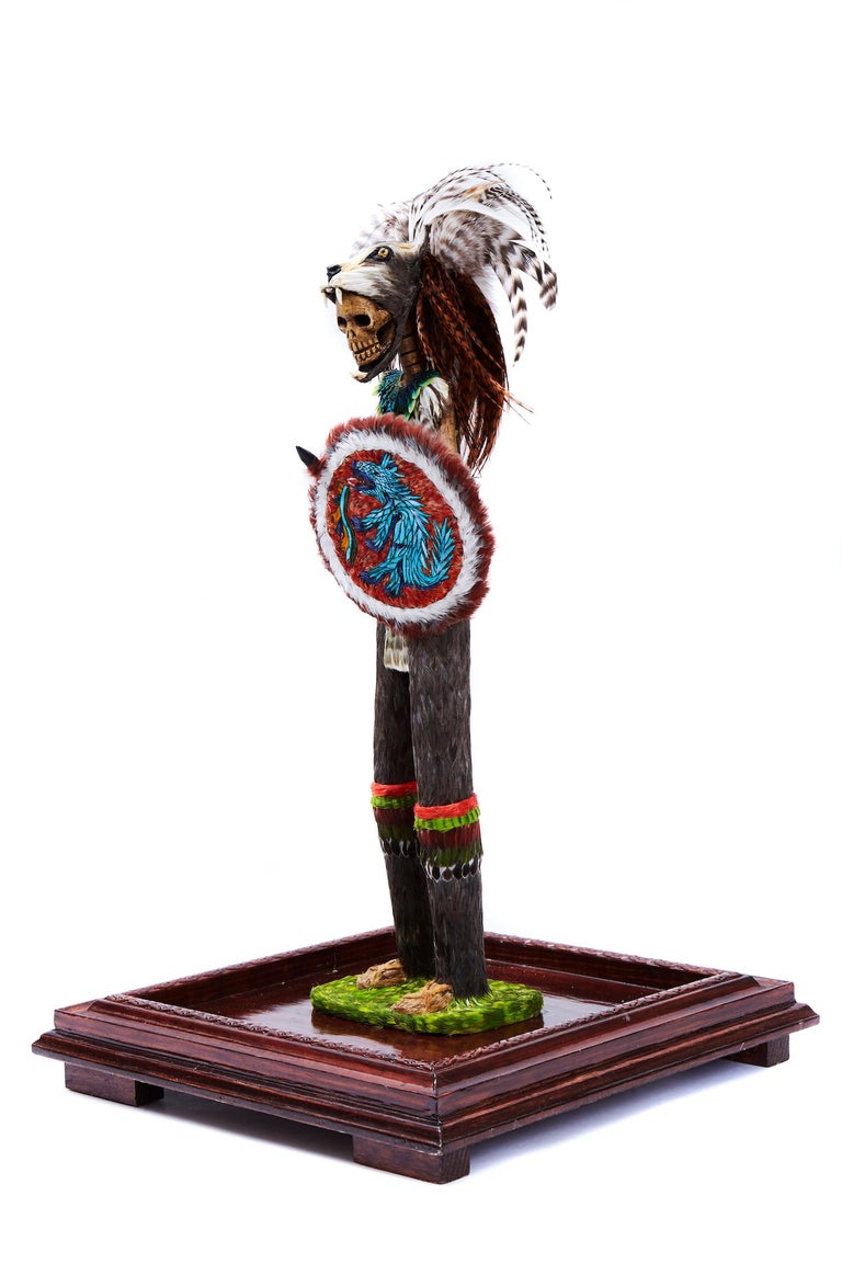 Jessica Yazmin Fuerte Alejo - Emperador Ahuizotl, Mexican Folk Art ...