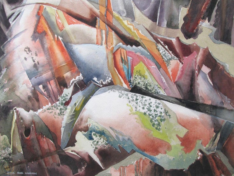 Jessie Bone Charman - Untitled Abstract For Sale at 1stDibs