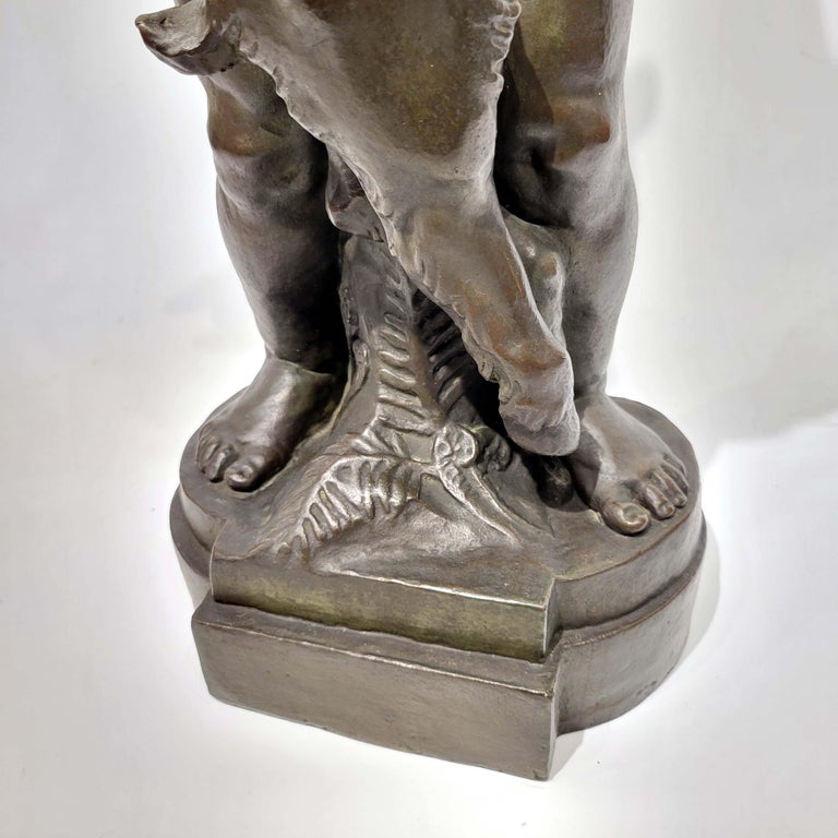 Jessie Lawson Peacey Bronze Sculpture For Sale at 1stDibs