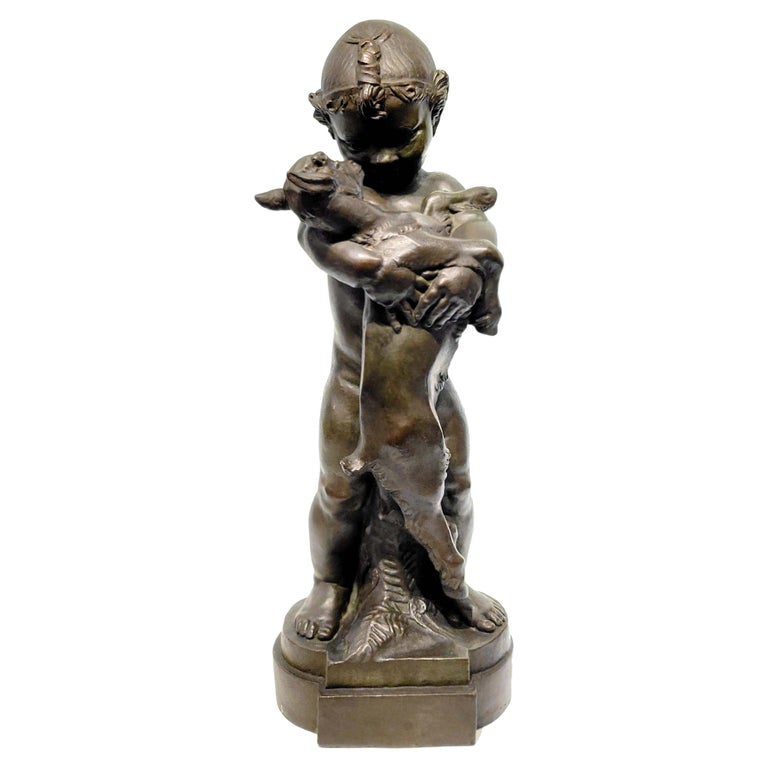 Jessie Lawson Peacey Bronze Sculpture For Sale at 1stDibs