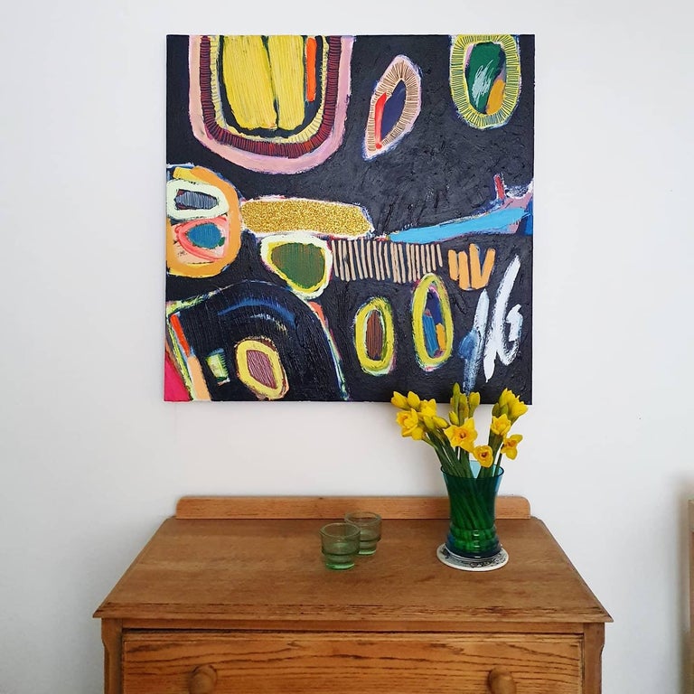 Jessie Woodward - #530, Abstract Art, Contemporary Geometric Painting ...