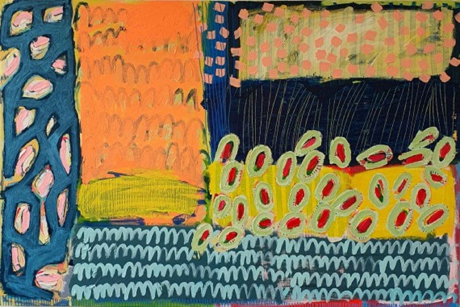 Jessie Woodward - #578, Original Abstract Artwork, Acrylic Painting ...