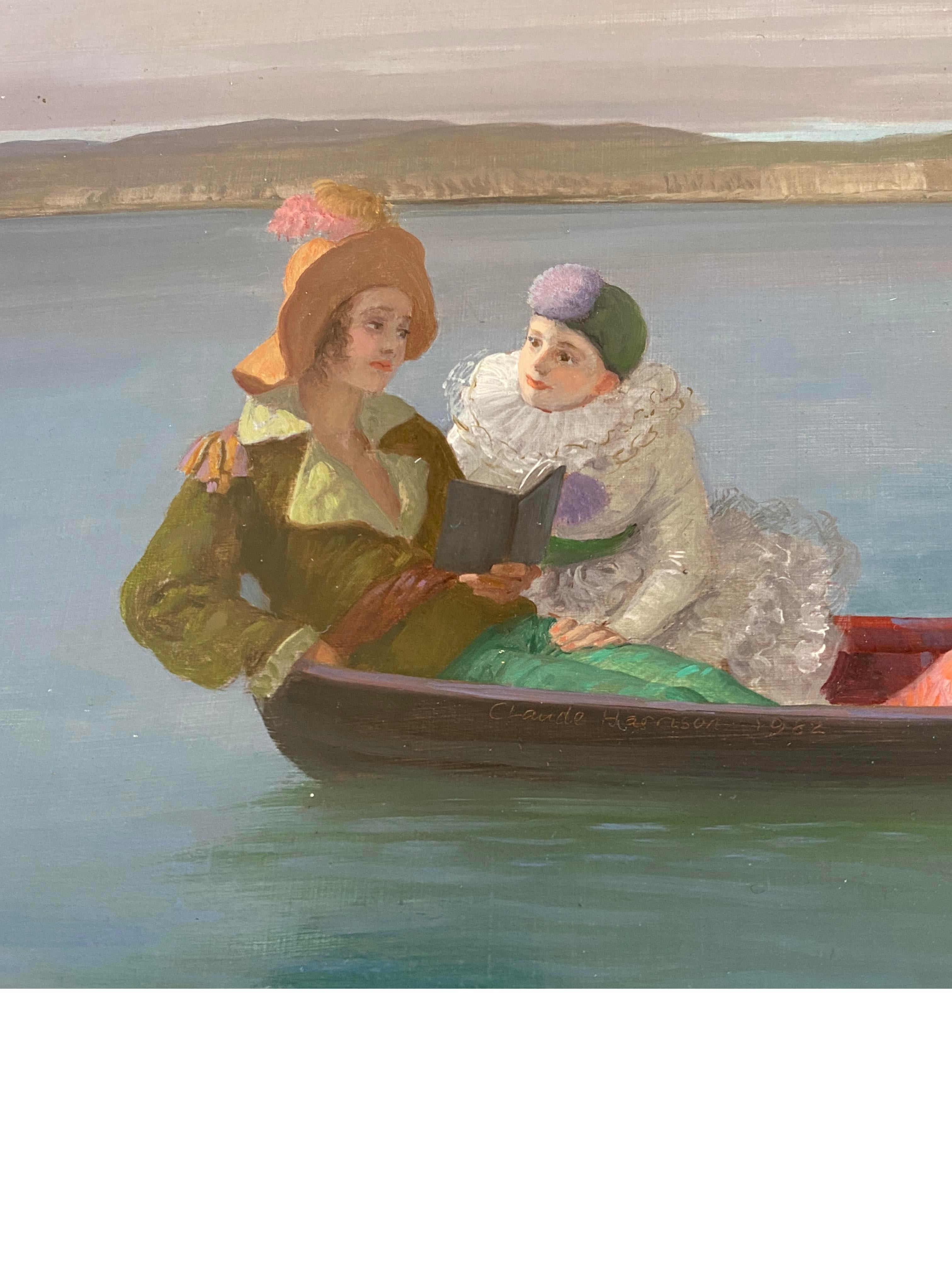 Jesters Adrift by Claude Harrison from the collection of Ann and Gordon ...