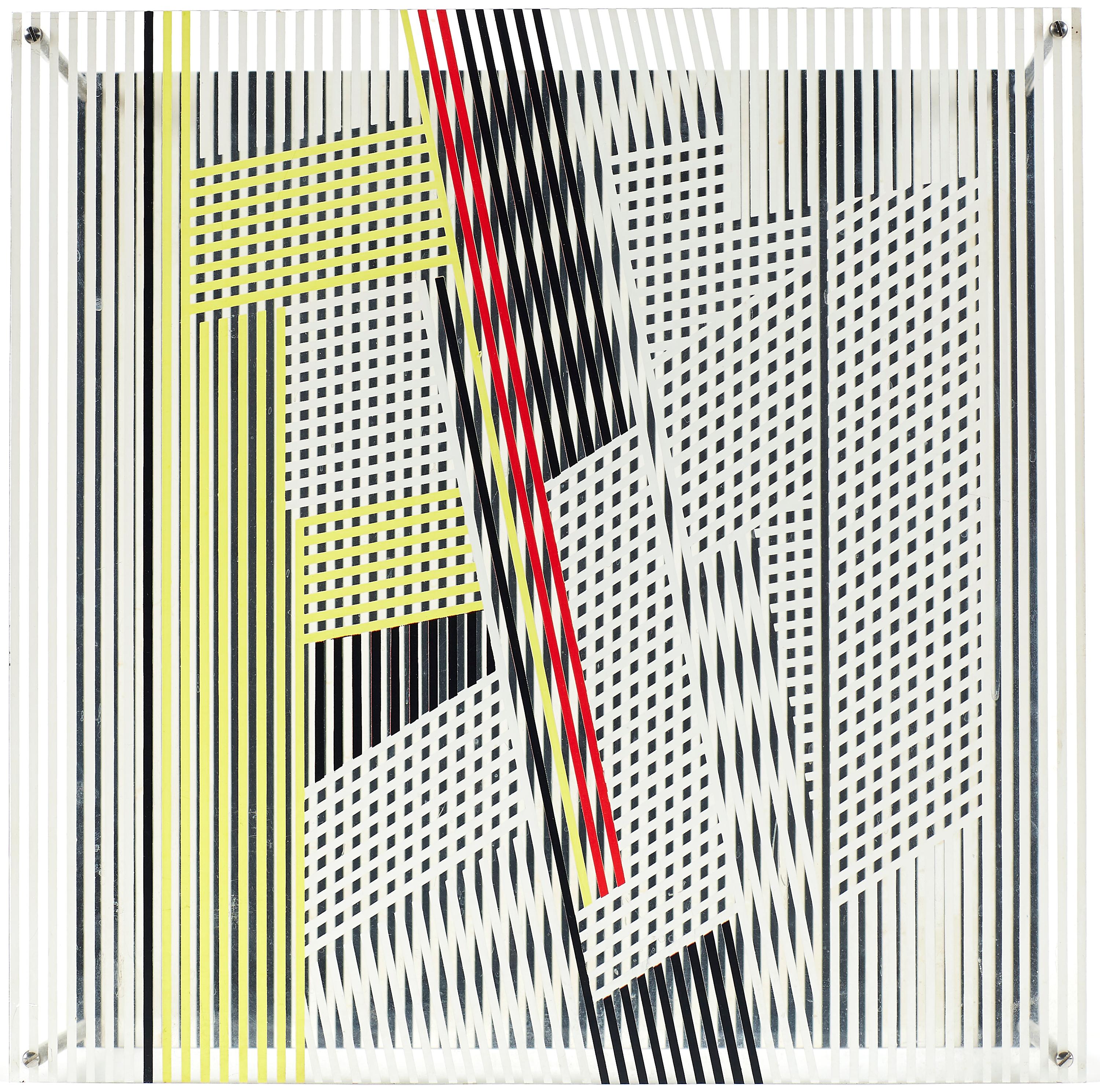 Jesús Rafael Soto - Kinetic OP Art Silkscreen by Jesus Rafael Soto For ...