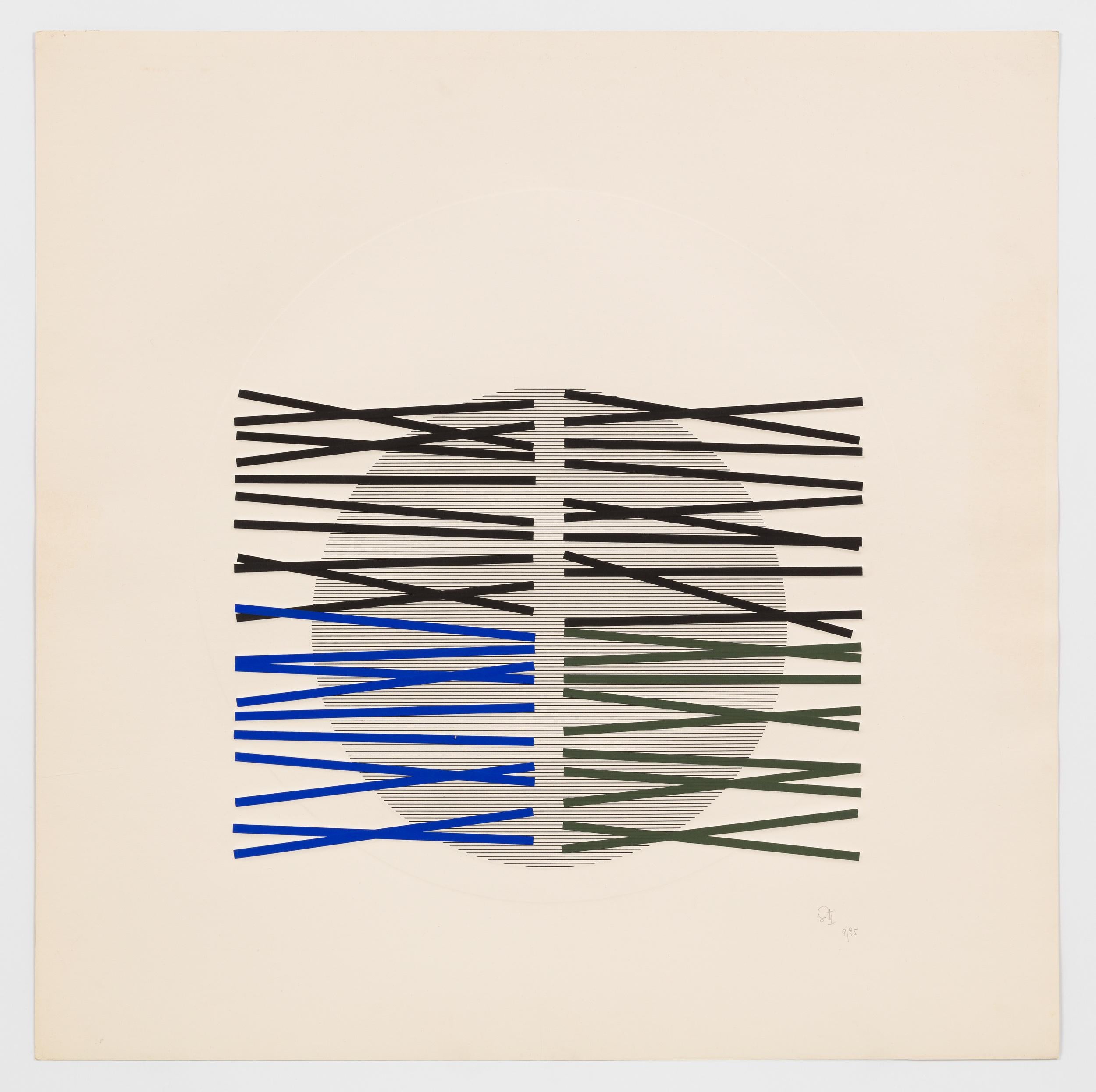 Jesús Rafael Soto - Kinetic OP Art Screenprint by Jesus Rafael Soto at ...