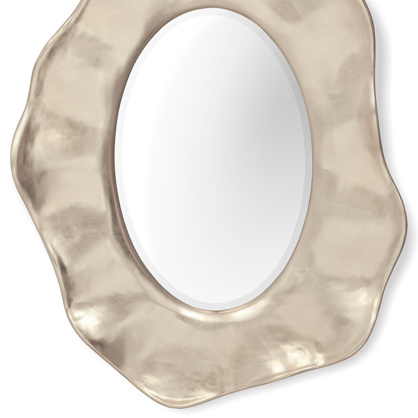 Jewel Mirror in Gold Leaf or Silver Leaf at 1stDibs | backlit mirrors ...