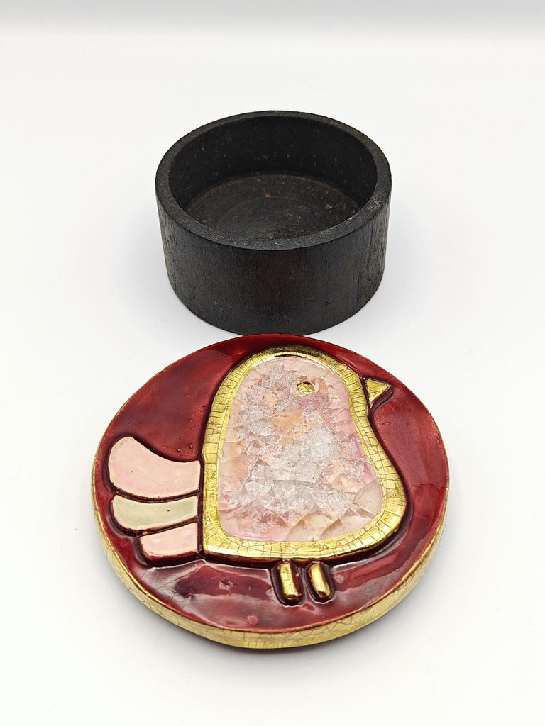 Boîte à bijoux "Bird" de Mithé Espelt, vers 1960 En vente sur 1stDibs