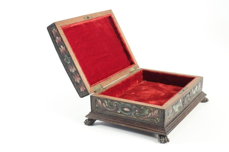 Jewelry Box in the Style of the Renaissance For Sale at 1stDibs ...