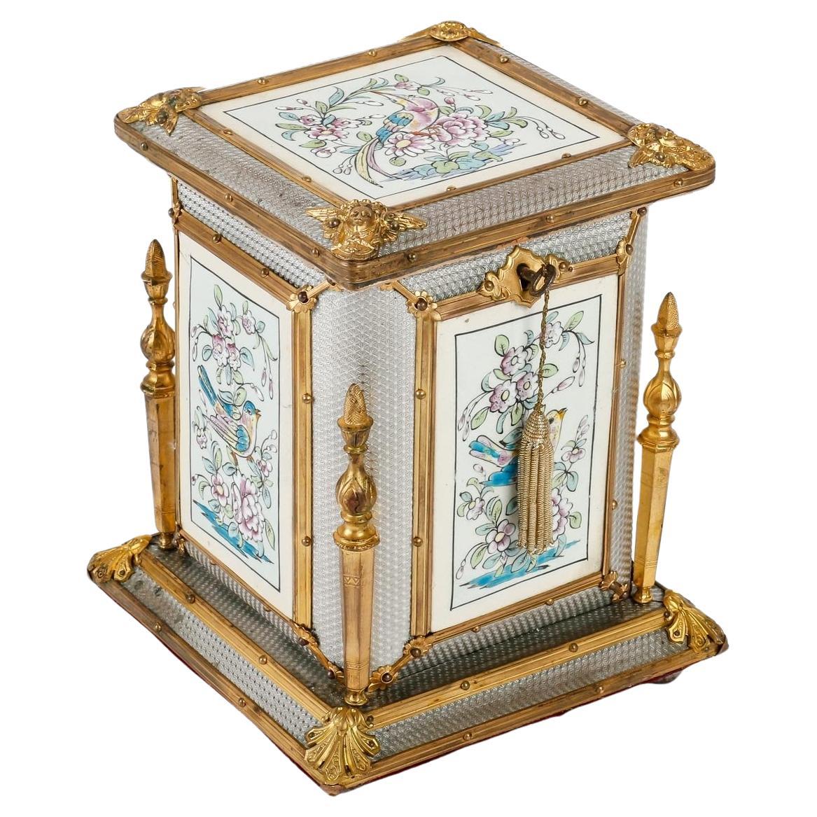 Jewelry Box, Napoleon III Period, 19th Century. For Sale at 1stDibs