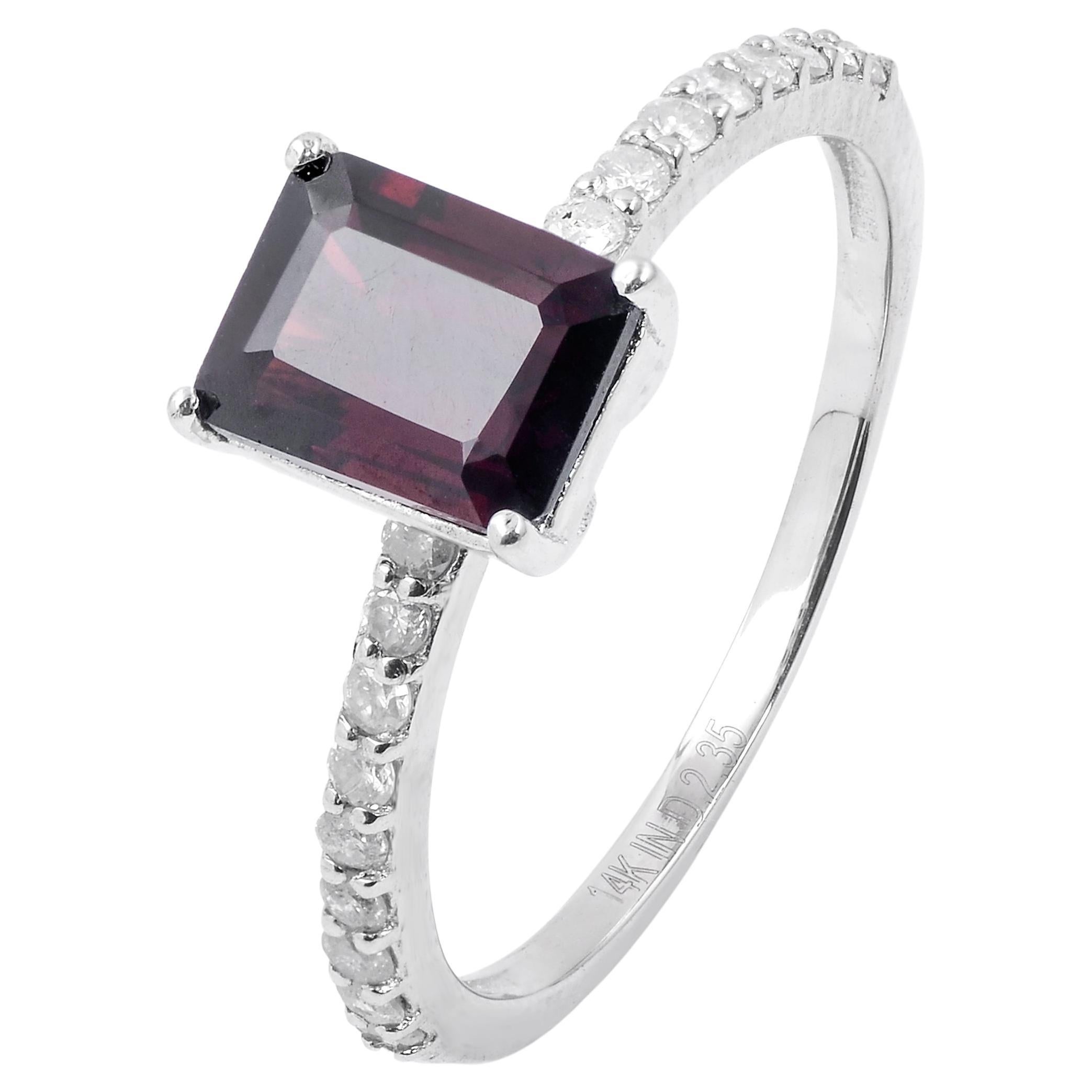 Octagon Rings - 1,400 For Sale on 1stDibs | octagon diamond ring ...