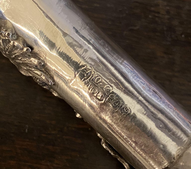 Jewish Yad or Torah Pointer of Silver with Inset Stones at 1stDibs ...