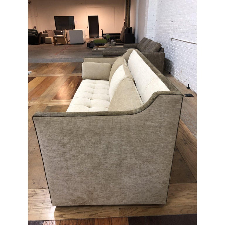 J.F. Fitzgerald Custom Upholstered Sofa For Sale at 1stDibs