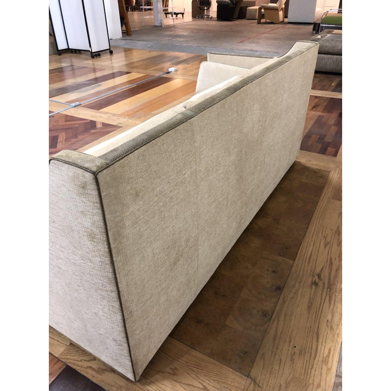 J.F. Fitzgerald Custom Upholstered Sofa For Sale at 1stDibs