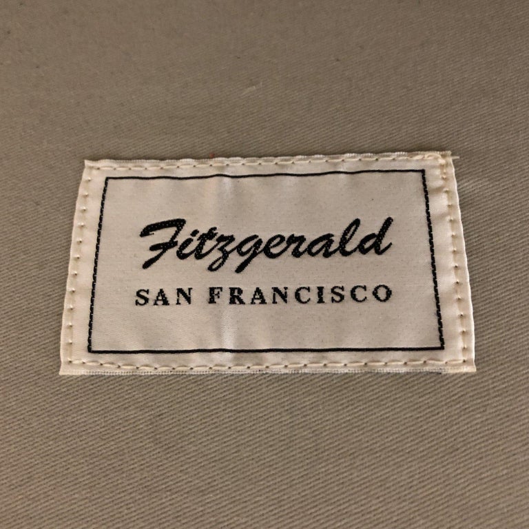 J.F. Fitzgerald Custom Upholstered Sofa For Sale at 1stDibs