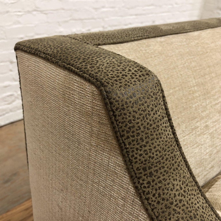 J.F. Fitzgerald Custom Upholstered Sofa For Sale at 1stDibs