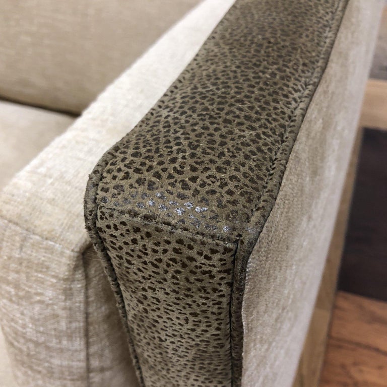 J.F. Fitzgerald Custom Upholstered Sofa For Sale at 1stDibs