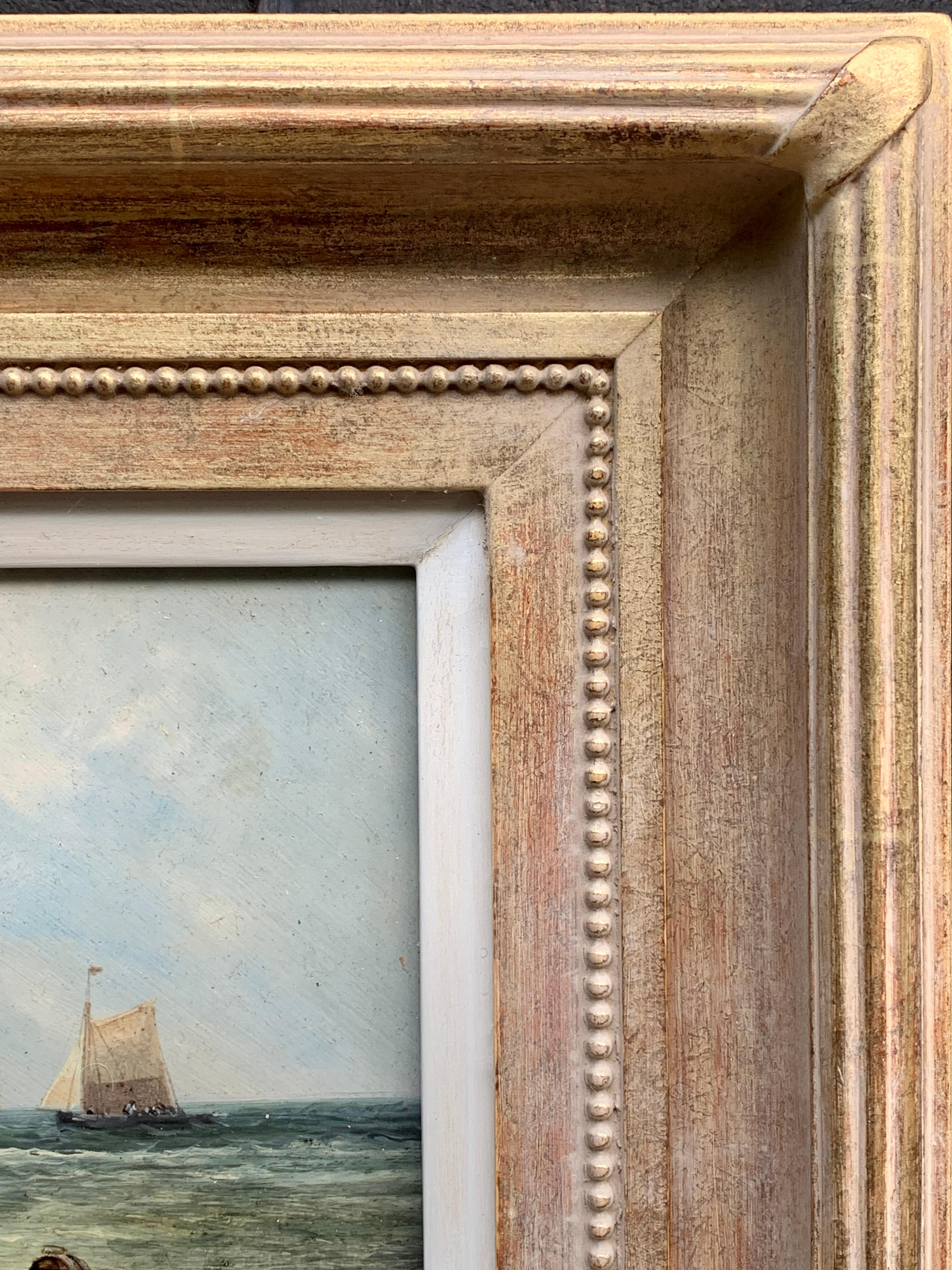 J.H.Watson - 19th century antique English fishing boats by the ...