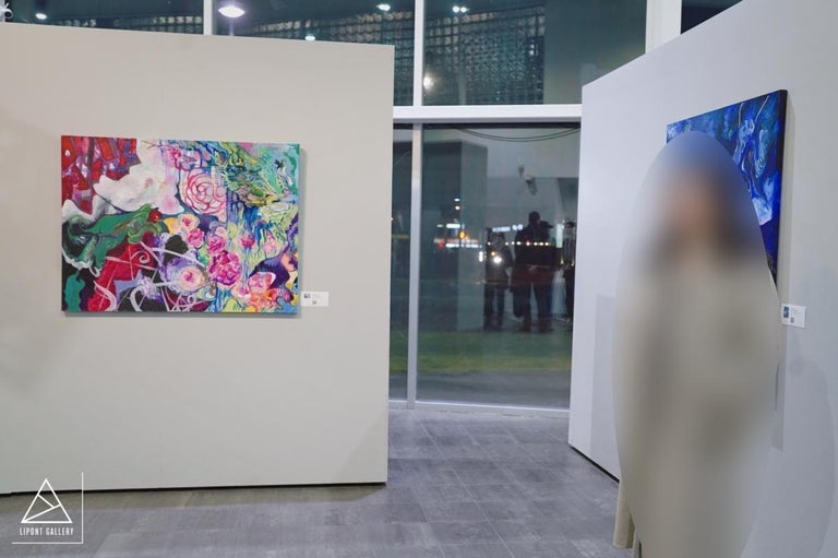 Jiabao Shen - Silent Lady (静女) - acrylic on canvas painting For Sale at ...