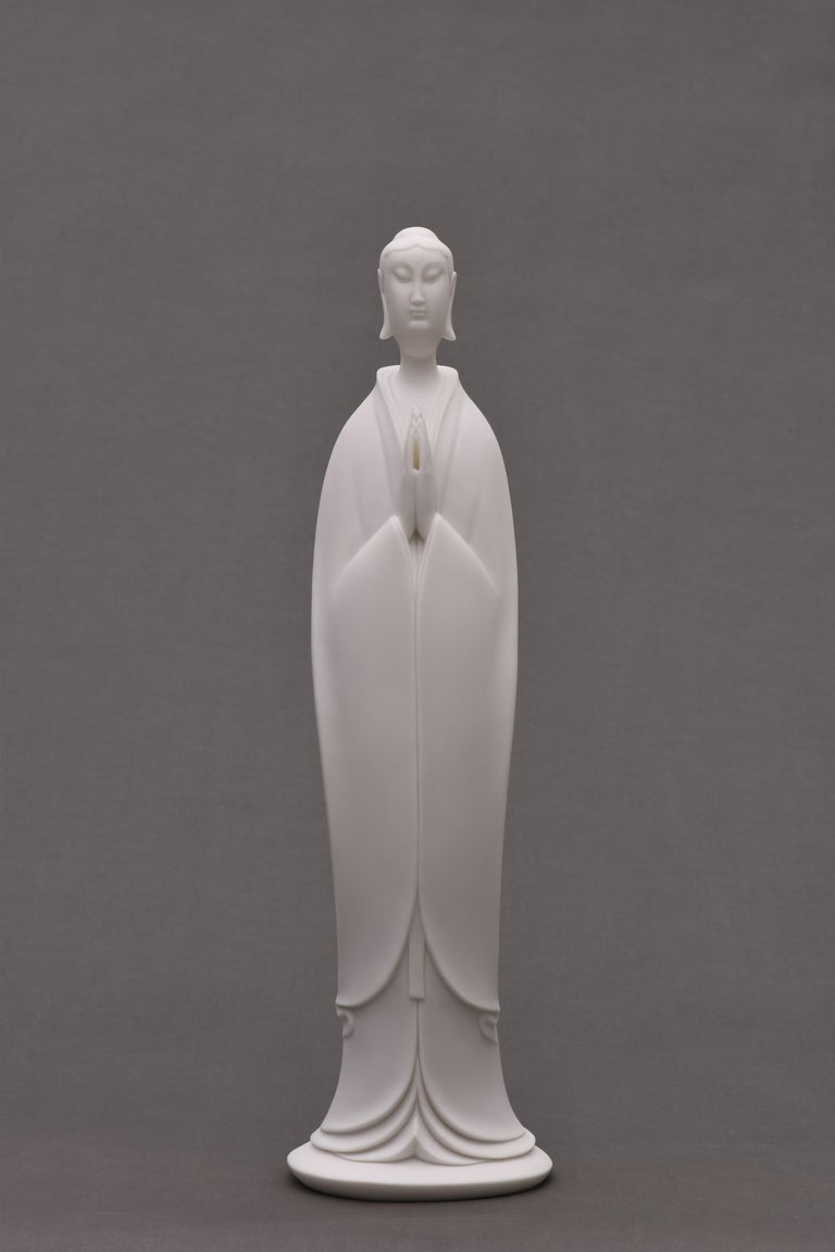 JiangSheng - Standing Avalokitesvara with a Gassho Gesture For Sale at ...