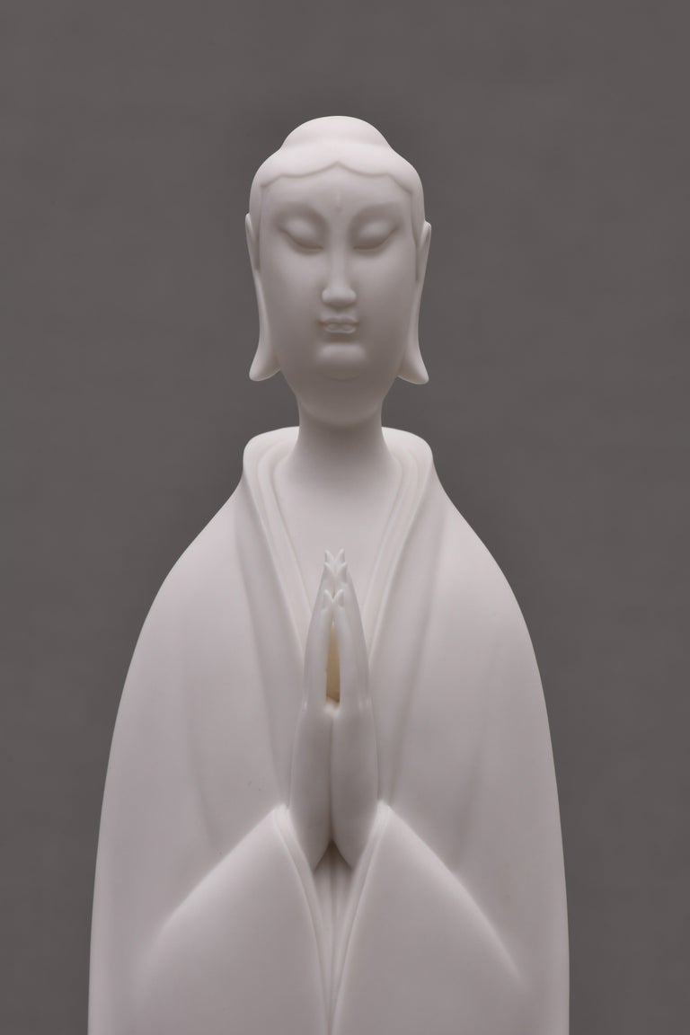 JiangSheng - Standing Avalokitesvara with a Gassho Gesture For Sale at ...
