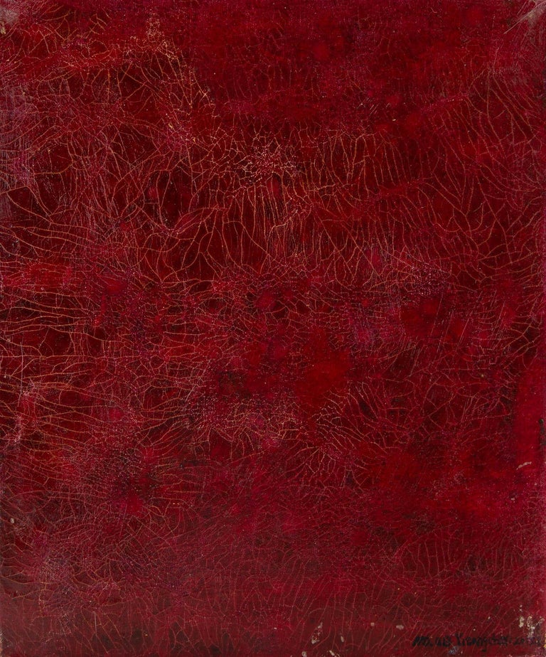 Jianping Chen - Jianping Chen Abstract Original Oil Painting "Pattern ...