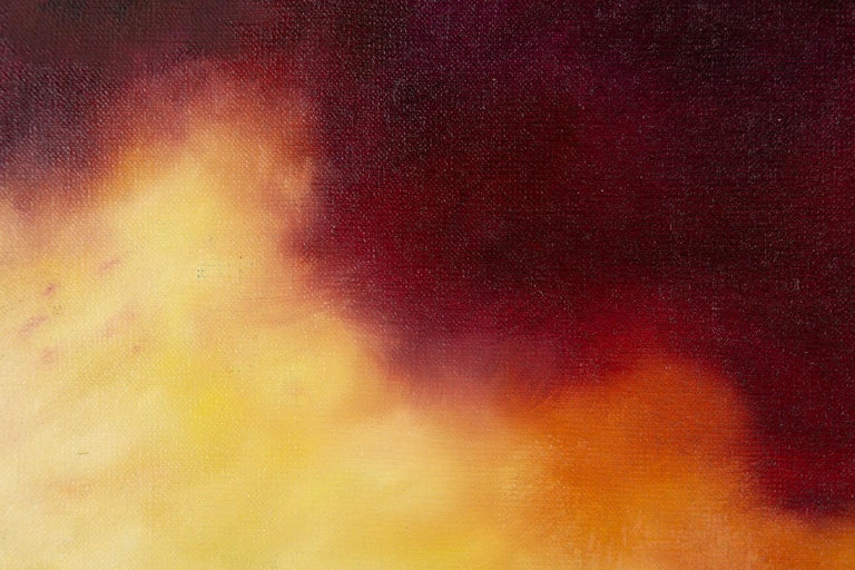 Jianping Chen - Jianping Chen Surrealist Original Oil On Canvas "The ...