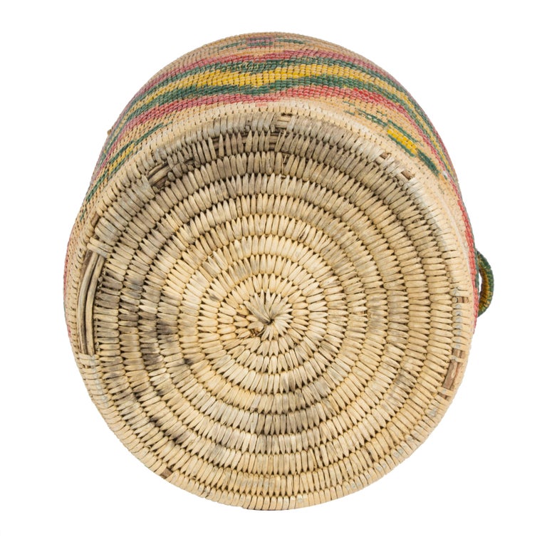Jicarilla Apache Waste Basket at 1stDibs | jicarilla apache baskets ...