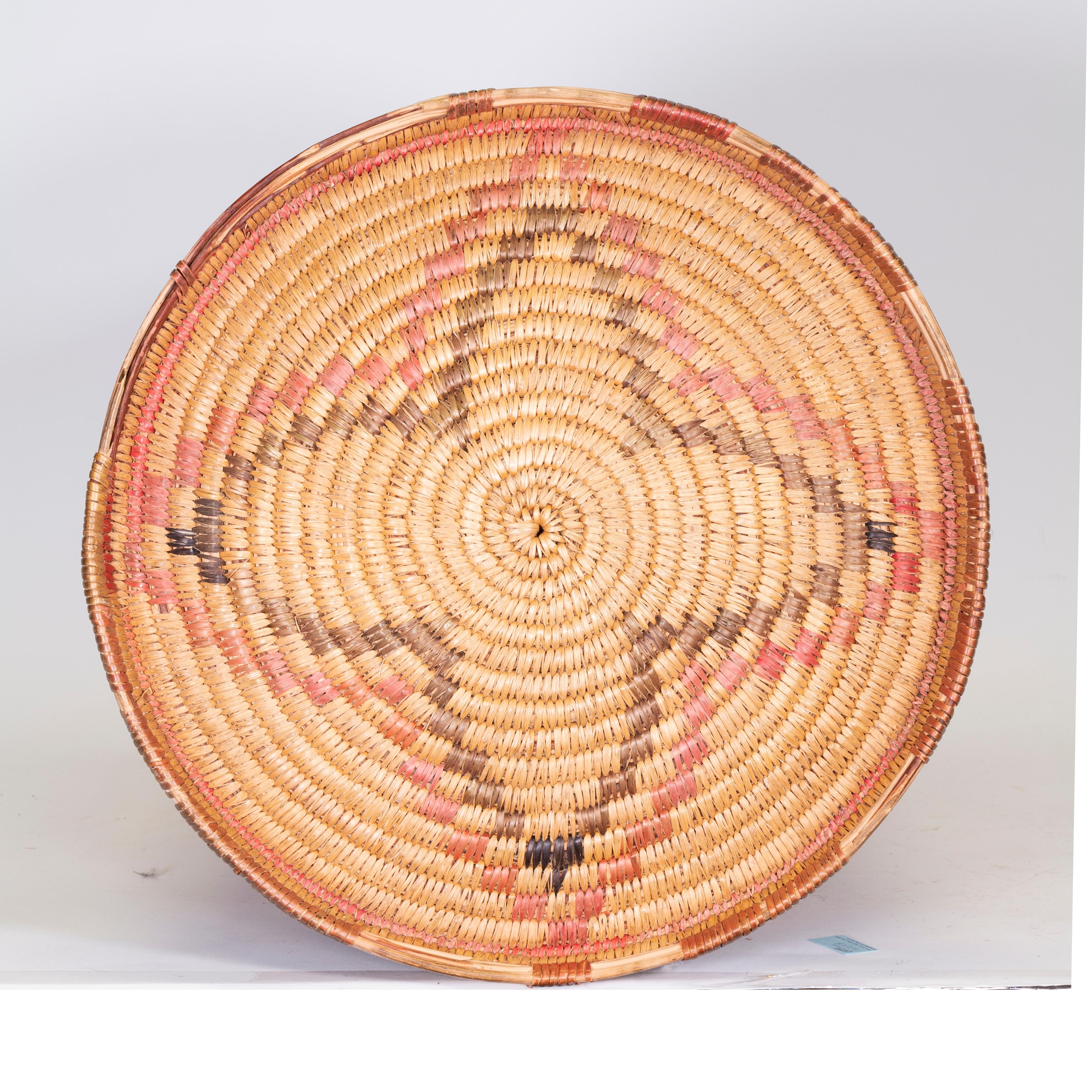 Jicarilla Lidded Storage Basket For Sale at 1stDibs