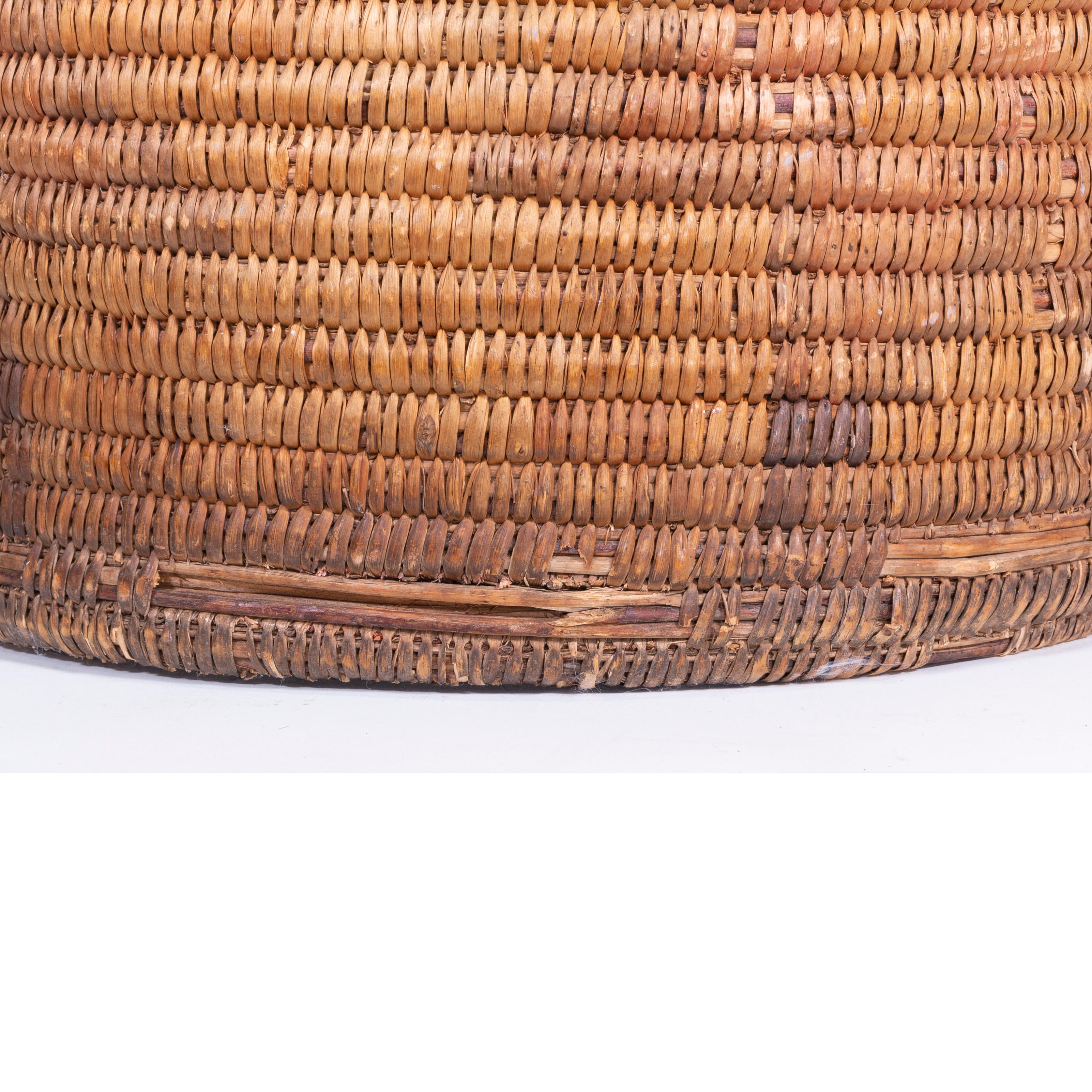 Jicarilla Lidded Storage Basket For Sale at 1stDibs