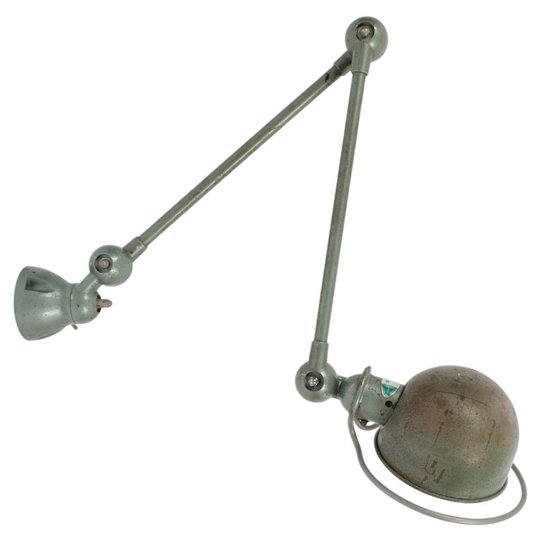 Jieldé 2 Arm Wall Lamp Vespa Green by Jean-Louis Domecq at 1stDibs