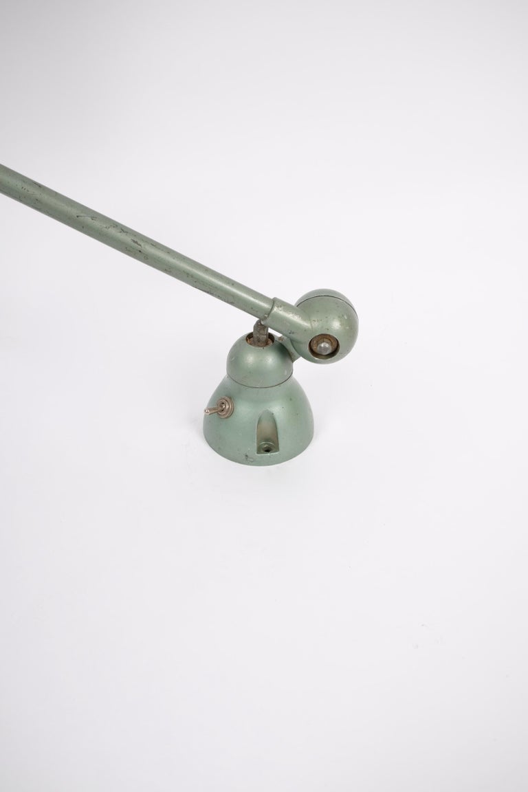 Jieldé 2 Arm Wall Lamp Vespa Green by Jean-Louis Domecq at 1stDibs
