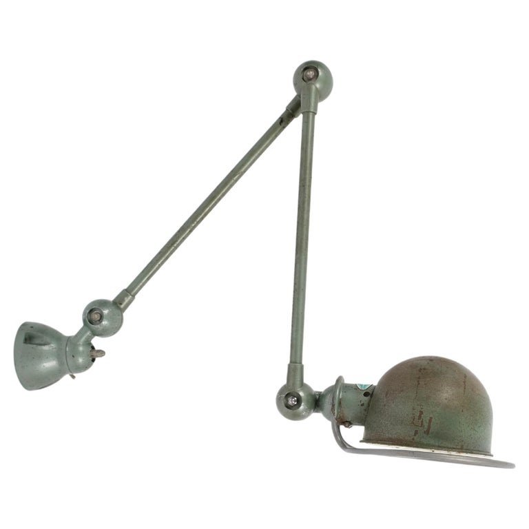 Jieldé 2 Arm Wall Lamp Vespa Green by Jean-Louis Domecq at 1stDibs